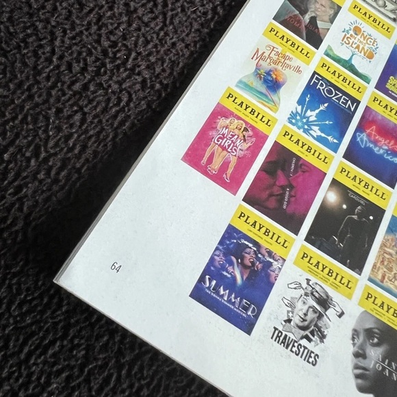 Playbill Mean Girls | Art | Mean Girls Broadway Musical Obc Autographed ...